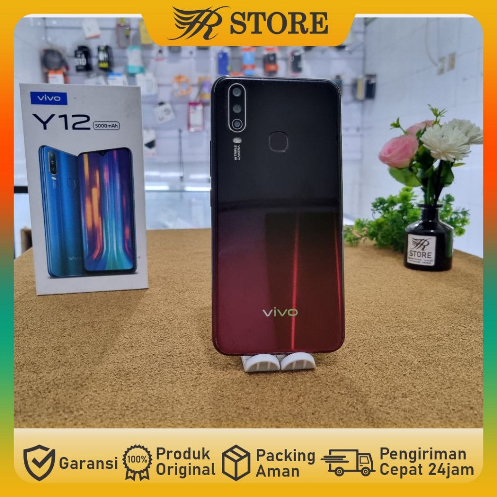 Jual Vivo Y12 ram 3/32Gb mulus bergaransi | Shopee Indonesia