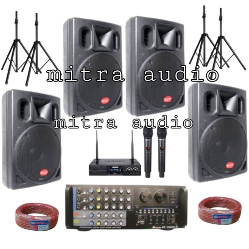 Jual Paket Karaoke lapangan Baretone 15 inch Outdoor Sound system ...