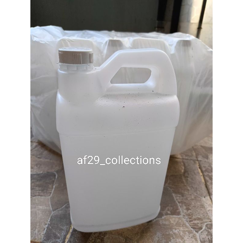 Jual jerigen 5 liter putih - mulut lebar atau kecil - jerigen 5 liter ...