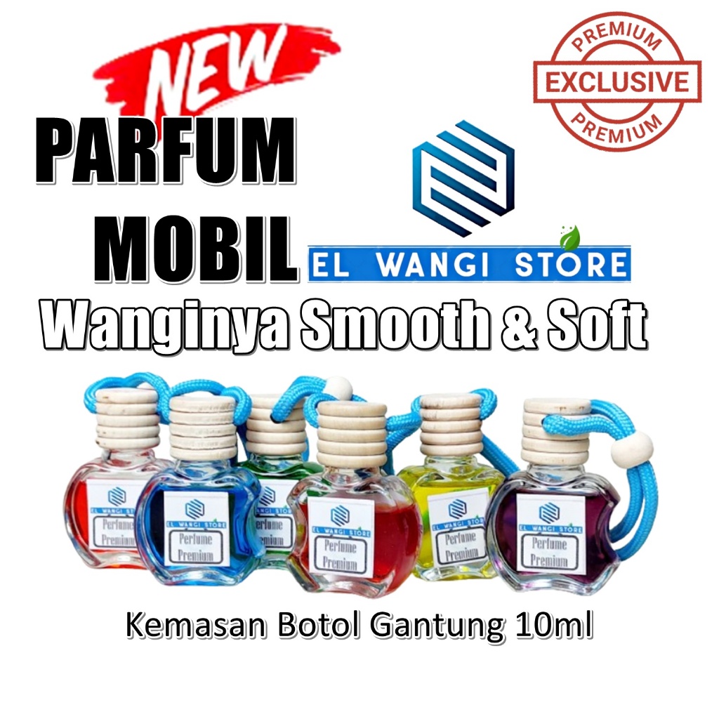 Jual Parfum Mobil Gantung Aroma Tahan Lama Soft Dan Fresh - Kemasan ...