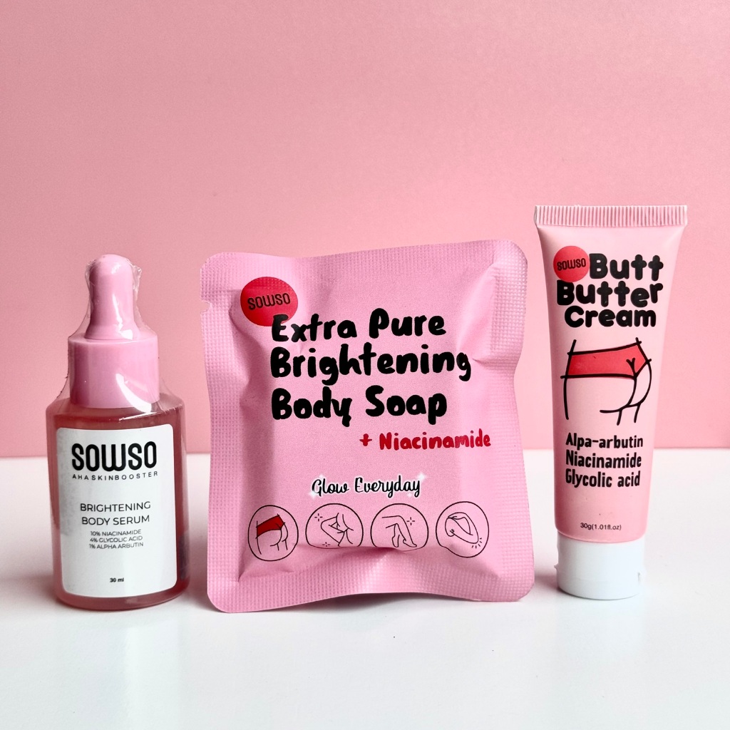 Jual [Bundling] Paket Krim pencerah pantat Butt Butter Cream + Serum ...