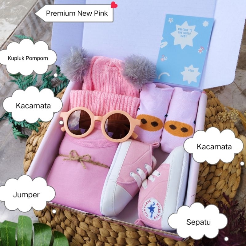 Jual Kado Lahiran Bayi Newborn Premium Hampers Baby Gift Set Hadiah Kelahiran | Shopee Indonesia