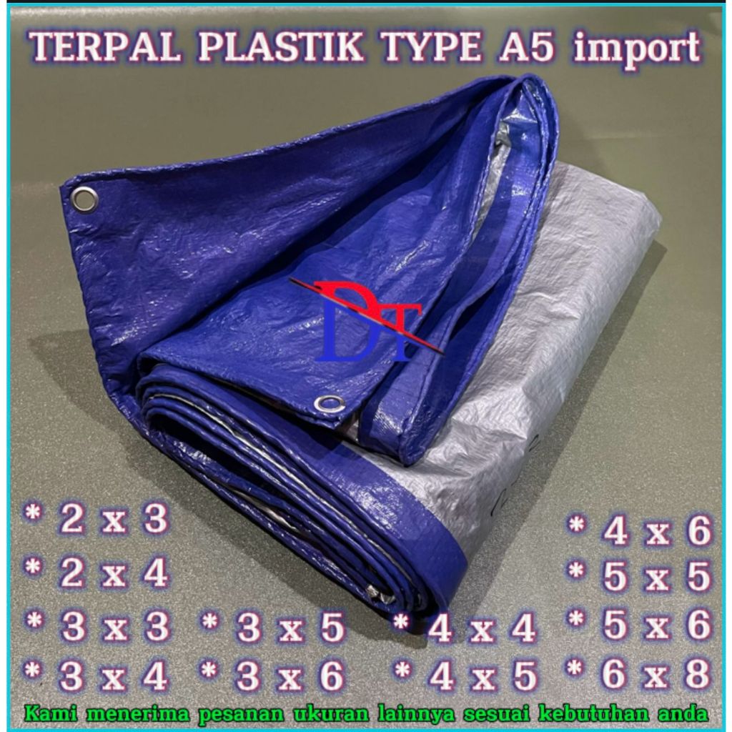 Jual TERPAL PLASTIK A5 UKURAN 8X10 METER | Shopee Indonesia