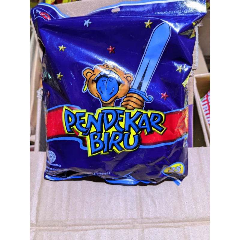 Jual permen pendekar biru 1 pack isi 25 pcs. | Shopee Indonesia Jual permen pendekar biru 1 pack isi 25 pcs. | Shopee Indonesia
