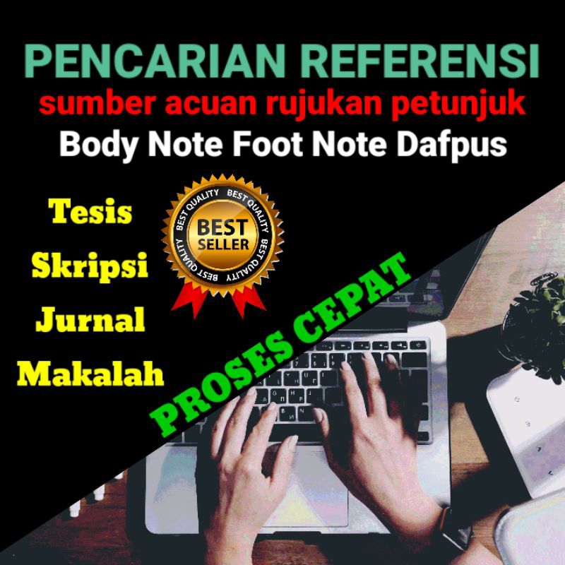 Jual Daftar Rujukan Pencarian Referensi Body Note Foot Note Dafpus ...