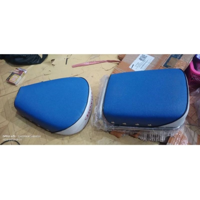 Jual JOK PISAH HONDA C70 C50 FULL SET BIRU PUTIH | Shopee Indonesia