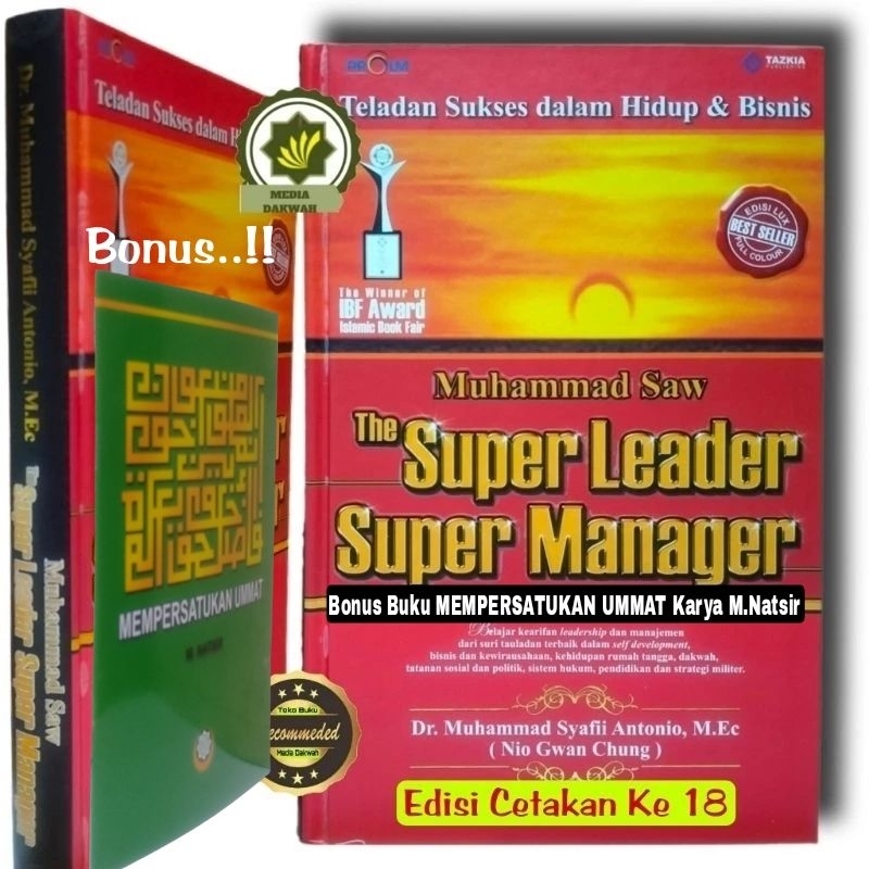 Jual Buku MUHAMMAD SAW The SUPER LEADER Super MANAGER + BONUS Buku ...