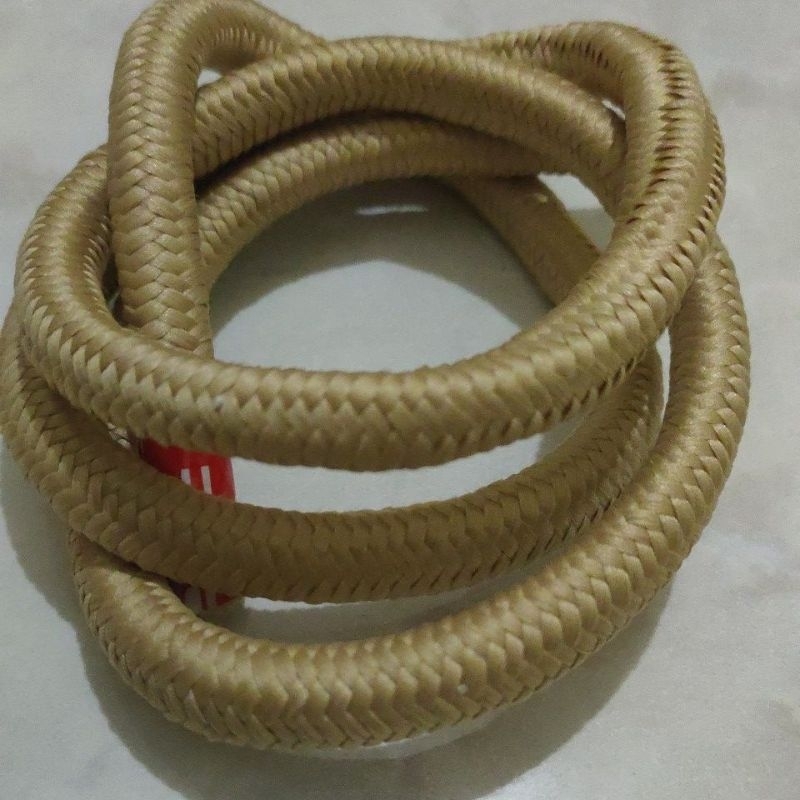 Jual Tali sumbu/tali tas/tali besar 12 mm crem tua | Shopee Indonesia