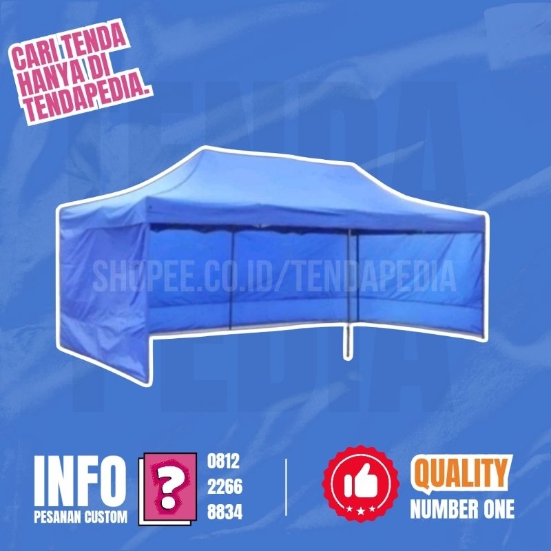 Jual TENDA LIPAT 3X6 TIRAI 3SISI | Shopee Indonesia