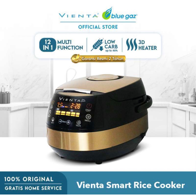 Jual Rice Cooker Smart cooker vienta Low Carbo Penanak Nasi Rendah Gula ...