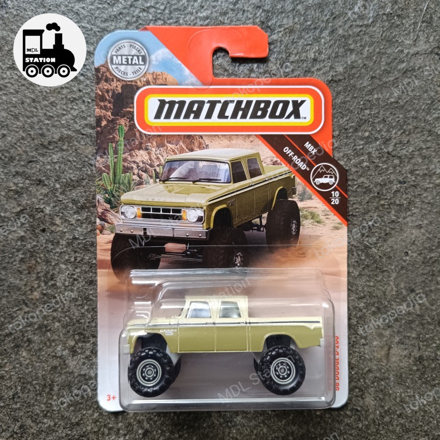 Jual Matchbox - 68 Dodge D200 | Shopee Indonesia