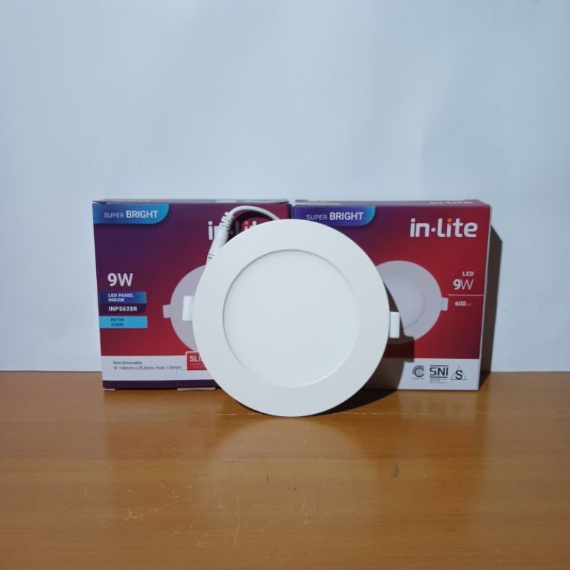 Jual Led panel IB bulat INLITE INPS628R 9W | Shopee Indonesia
