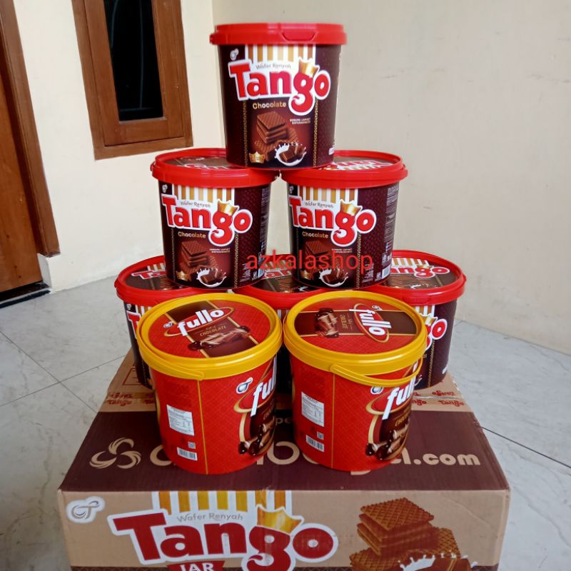 Jual Termurah Tango Wafer Jar 1 Dus isi 6 Ember | Shopee Indonesia