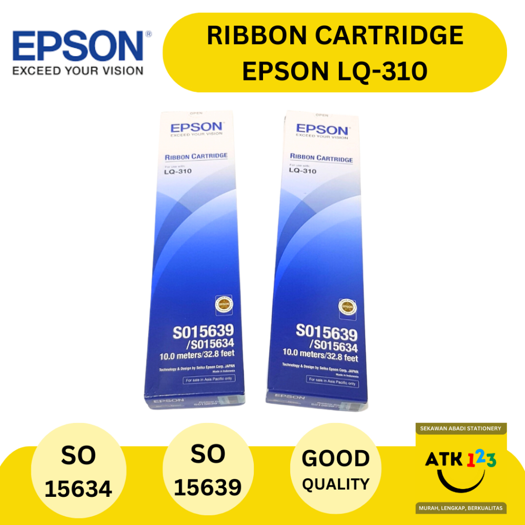 Jual Ribbon Cartridge / Pita Printer Epson LQ-310 ORIGINAL | Shopee ...