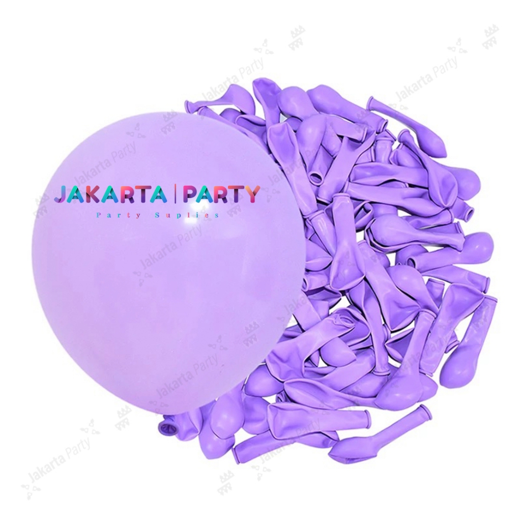 Jual ISI 50 Pcs Balon Latex Macaron 5 inch / Balon Pastel Per Pack ...
