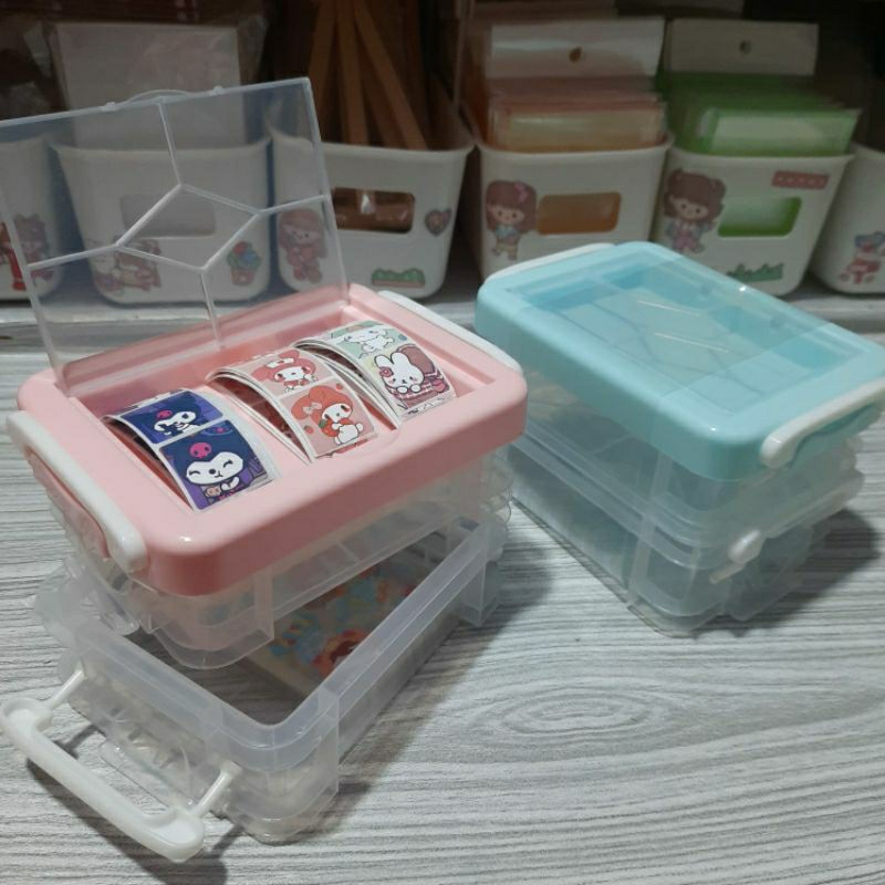 Jual storage box kotak penyimpanan susun | Shopee Indonesia