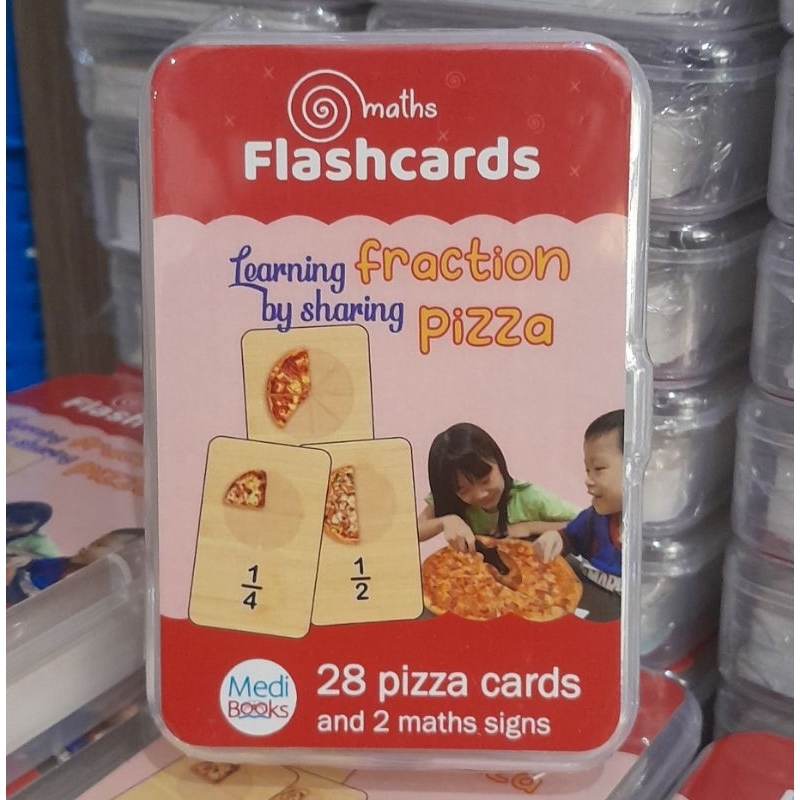 Jual Mathematics Flashcards || Kartu pintar matematika || Perkalian, pembagian, pecahan, dll ...