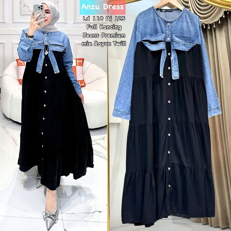 Jual ANZU DRESS (LABEL ZAEA) | Shopee Indonesia