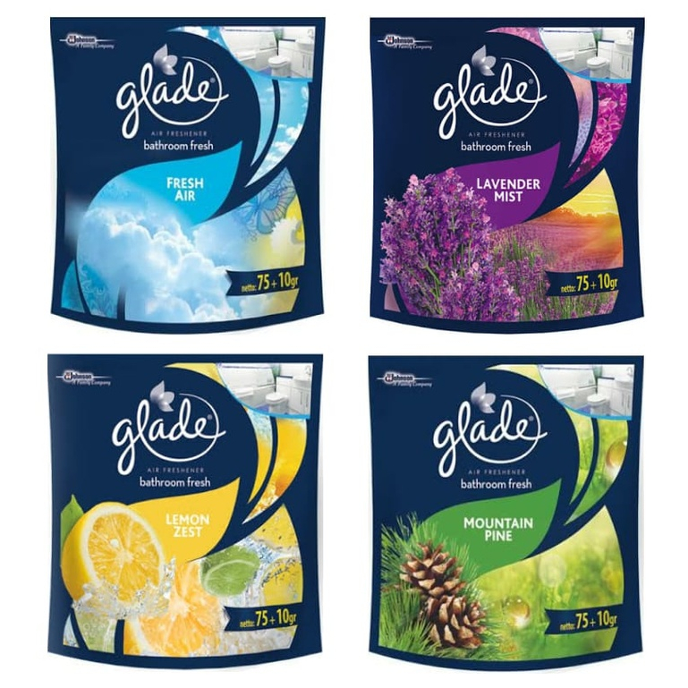Jual GLADE BATHROOM FRESH SPA SERIES AIR FRESHENER GEL 75gr | Shopee ...