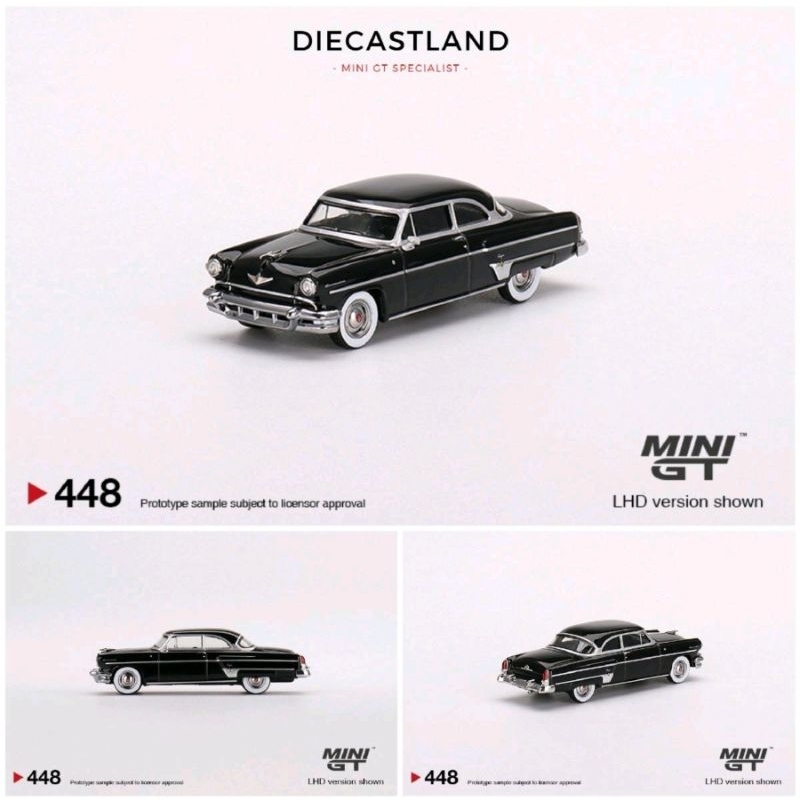 Jual Mini GT #448 Lincoln Capri 1954 Black MGT00448-MJ MiniGT Mobil ...