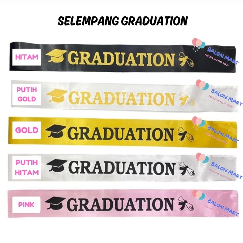 Jual Selempang / Sash Wisuda / Happy Graduation | Shopee Indonesia