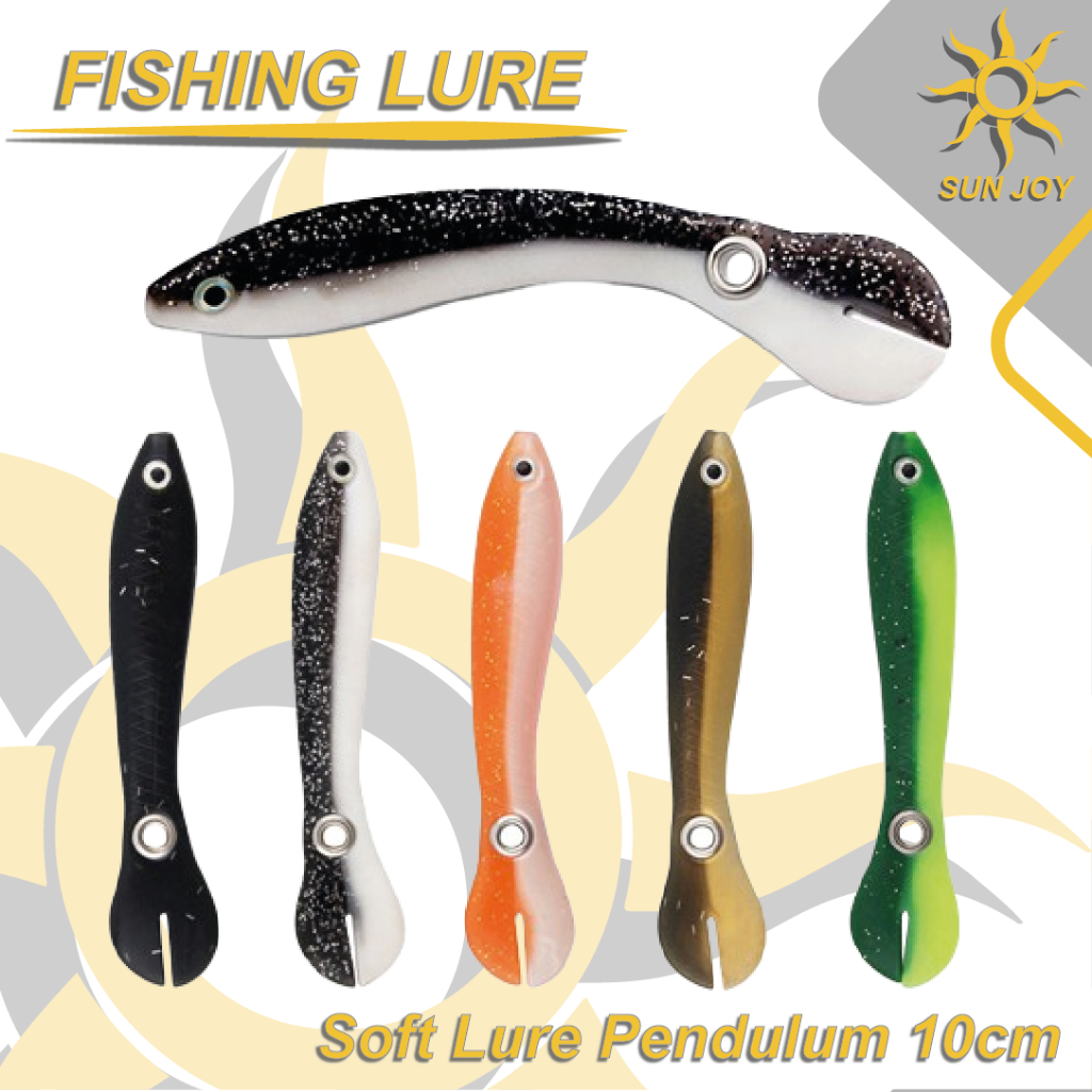 Jual 10CM / 6G UMPAN PANCING SOFT LURE SOFT BAIT 1 PCS // PENDULUM 5 ...