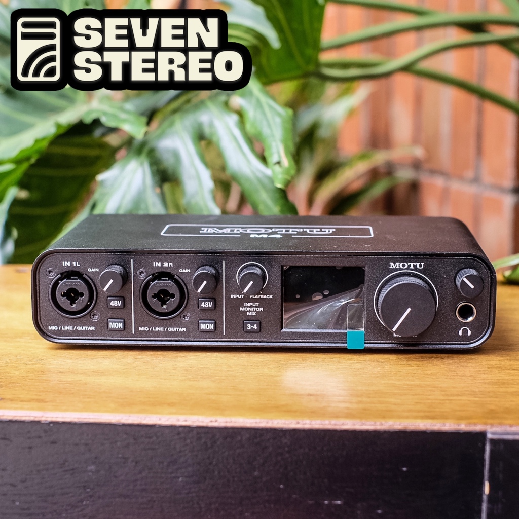 Jual MOTU M4 - 4 in 4 out Audio Interface Type C with ESS Sabre32 Ultra ...