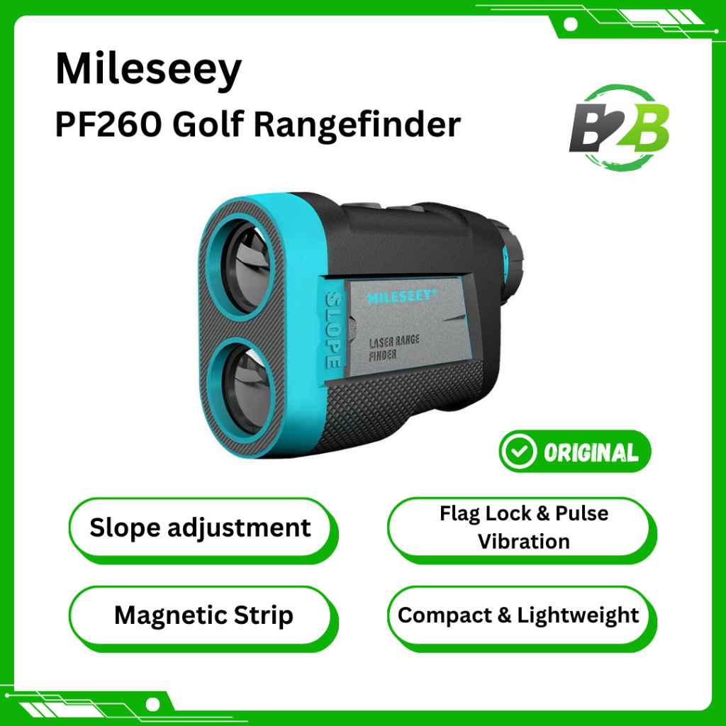 Jual Mileseey PF260 Golf Rangefinder with Magnetic Strip Teropong Digital Telescop 600m | Shopee ...