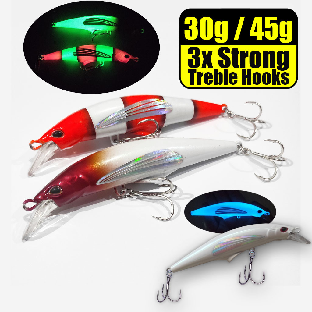 Jual Minnow Heavy Sinking 130mm 45g Umpan Casting Monster Jackson G ...