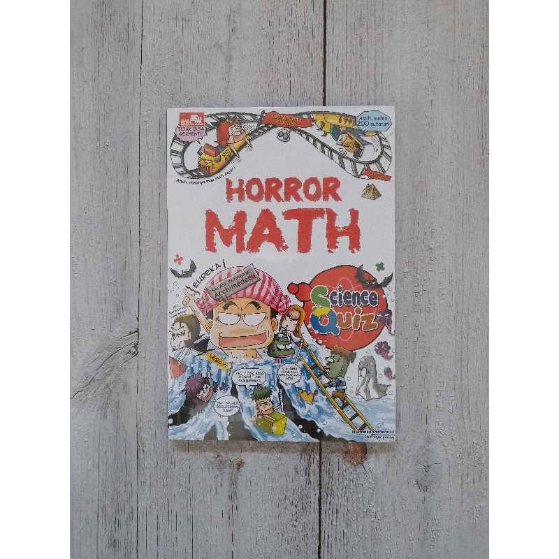 Jual Science Quiz - Horror Math - Educomics - Science Comic - Komik ...
