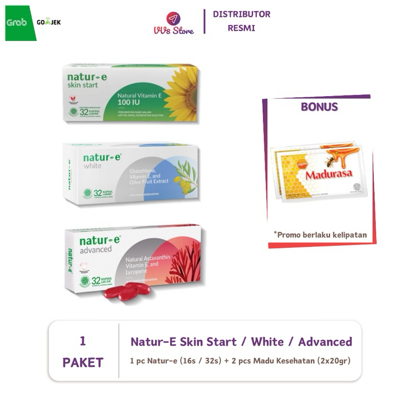 Jual Natur E / Nature E / Natur-E Suplemen Vitamin E / Vit E Kecantikan ...