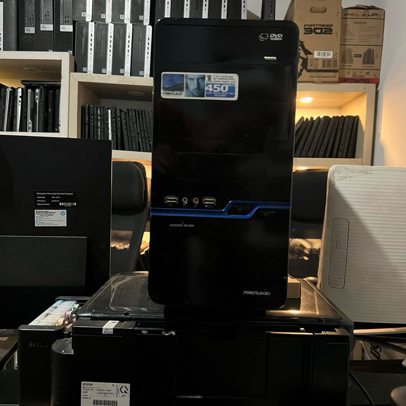 Jual Casing Komputer Second Powerlogic Desain Minimalis | Shopee Indonesia