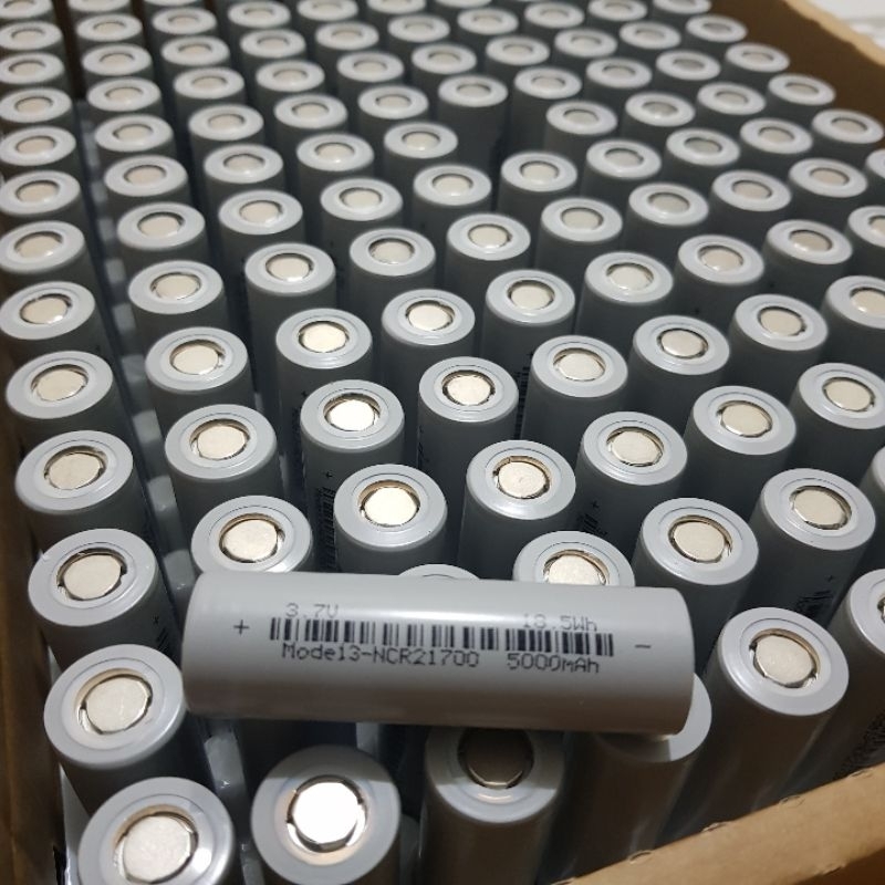 Jual Lithium Battery Tesla Panasonic NCR 21700 5000 mAh 3.7V 5C Ori ...