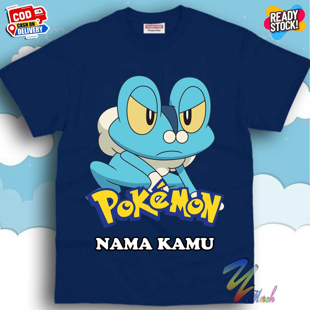 Jual Tshirt Atasan Anak Animasi Pokemon Unite / Kaos Baju Anak Gambar ...