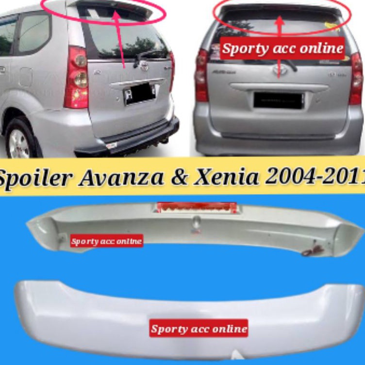 Jual Ttc Spoiler avanza xenia vvti 25211 original plastik ABS B ...