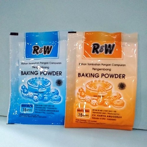 Jual RW BAKING POWDER BIRU DAN ORANGE UKURAN 15GR | Shopee Indonesia