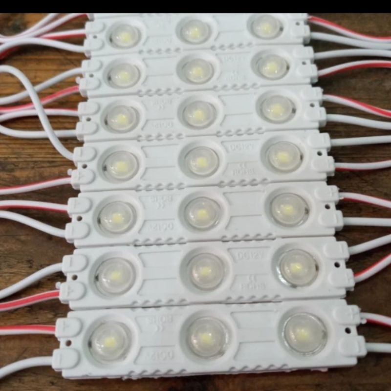 Jual Lampu LED Modul 3 Mata DC 12V | Shopee Indonesia