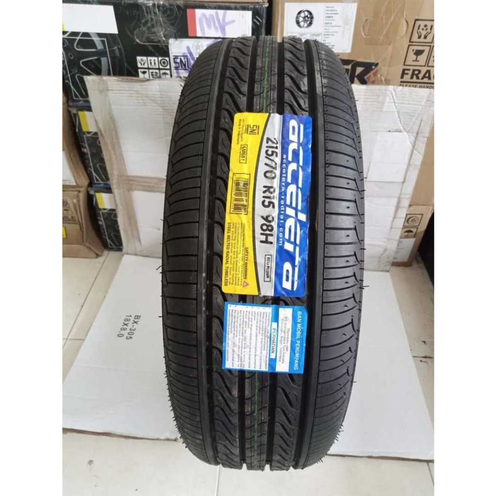 Jual Ban Luar Mobil Tubles Ukuran 215 70 R15 Merk Accelera Eco Plush ...
