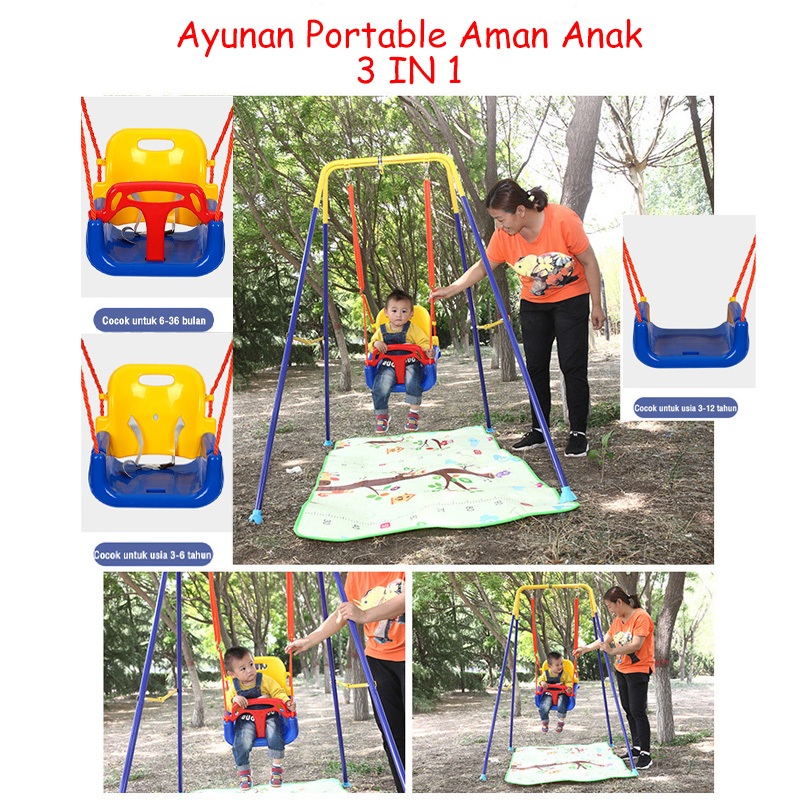 Jual Ayunan Anak Mainan/ayunan bermain Children Tree Swing Outdoor ...