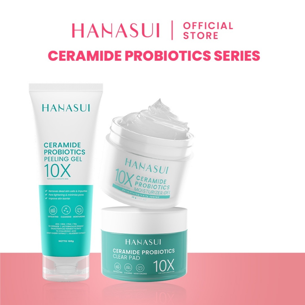 Jual AS Hanasui 10X Ceramide Probiotics Skincare Moisturizer Pelembab ...