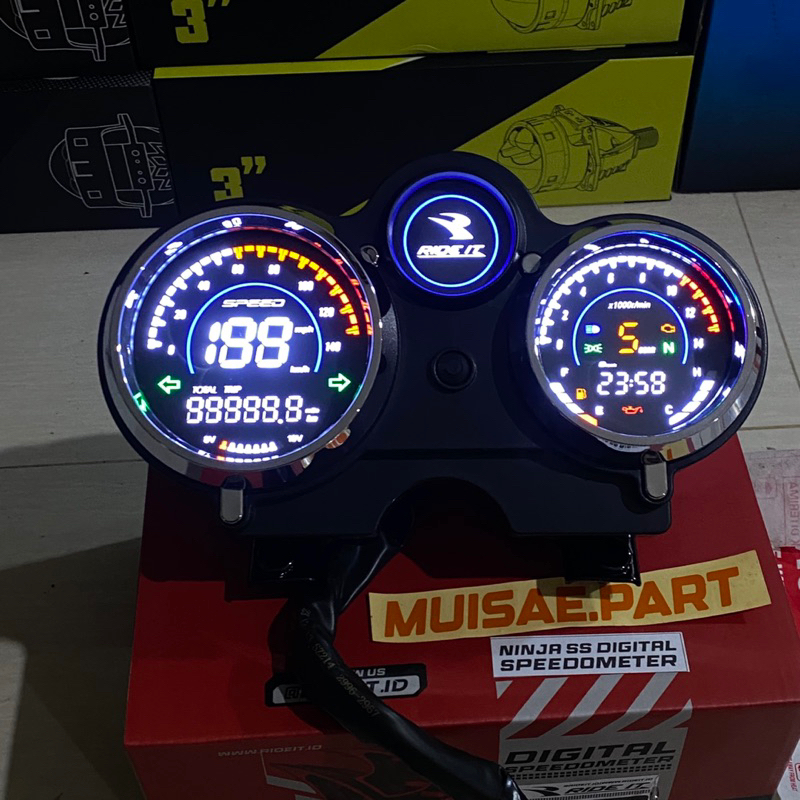 Jual SPIDOMETER SPIDO NINJA R/SS Digital | Shopee Indonesia