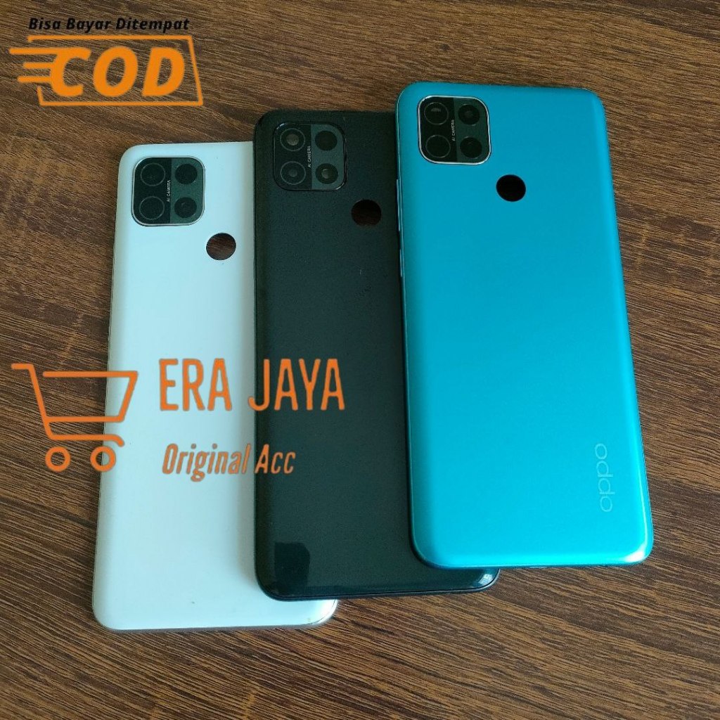 Jual Backdoor Casing Housing Oppo A15 CPH2185 + Tulang Samping Bekdor ...
