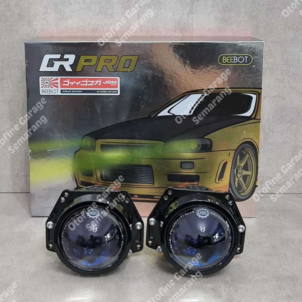 Jual NEW Projector Bi-Led Beebot GR Pro JDM, 2color, Hi-Low 60-70W Pseudo Laser Highbeam ...
