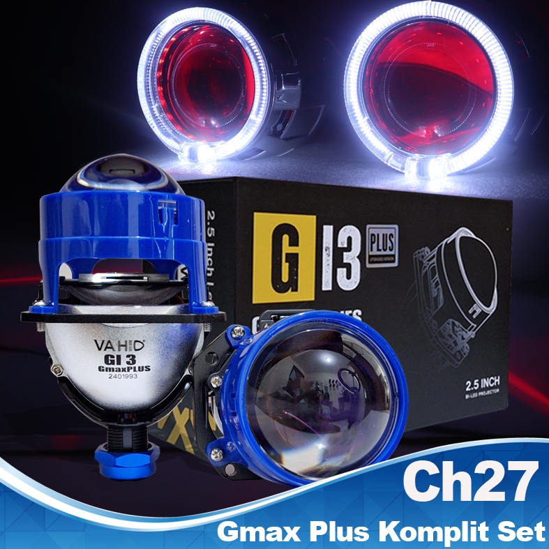 Jual Ch27 - Gmax Plus LED Projector Vahid 2,5 inch | Paket Komplit Set ...