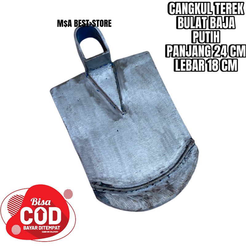 Jual PERTANIAN CANGKUL SAWAH CANGKUL MODEL TEREK UJUNG BULAT BAHAN BAJA ...