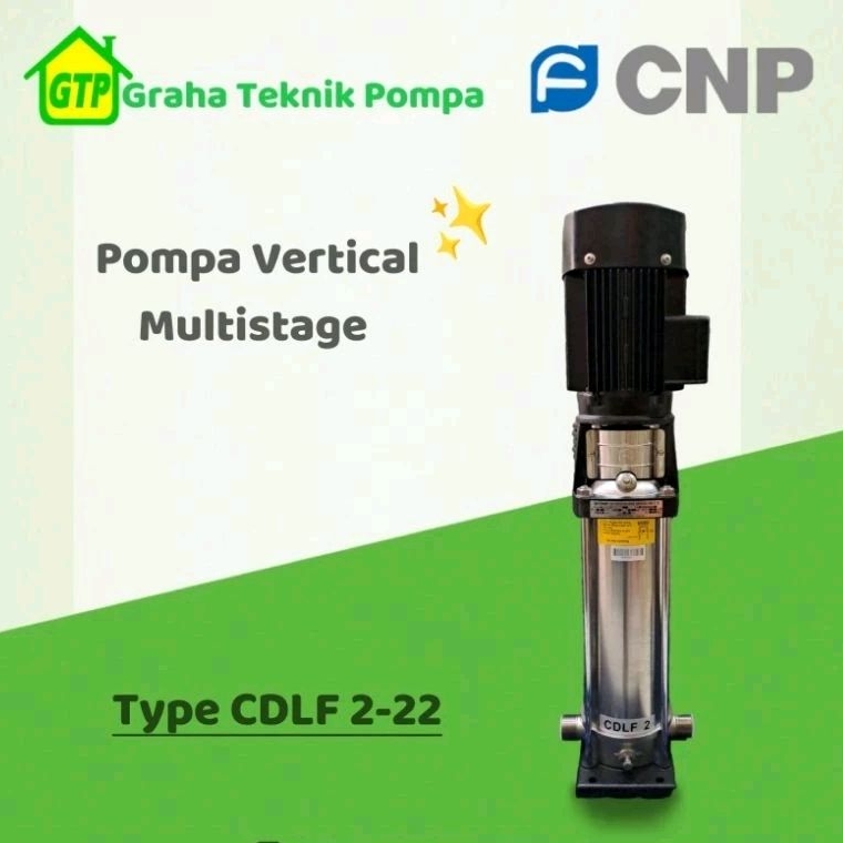 Jual CNP Pompa Vertikal Multistage Pompa Transfer Pompa Booster Pompa ...