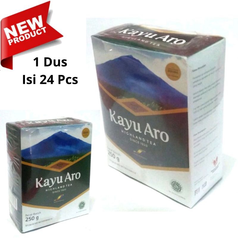 Jual Teh Hitam Kayu Aro 250gr Isi 24pcs | Shopee Indonesia