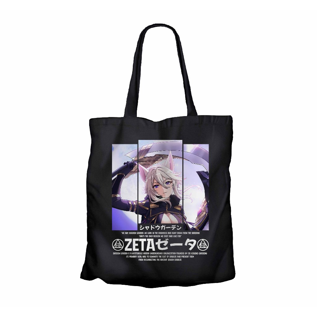 Jual Tote bag infinite anime SHADOW GARDEN ZETA MOON - THE EMINENCE IN ...