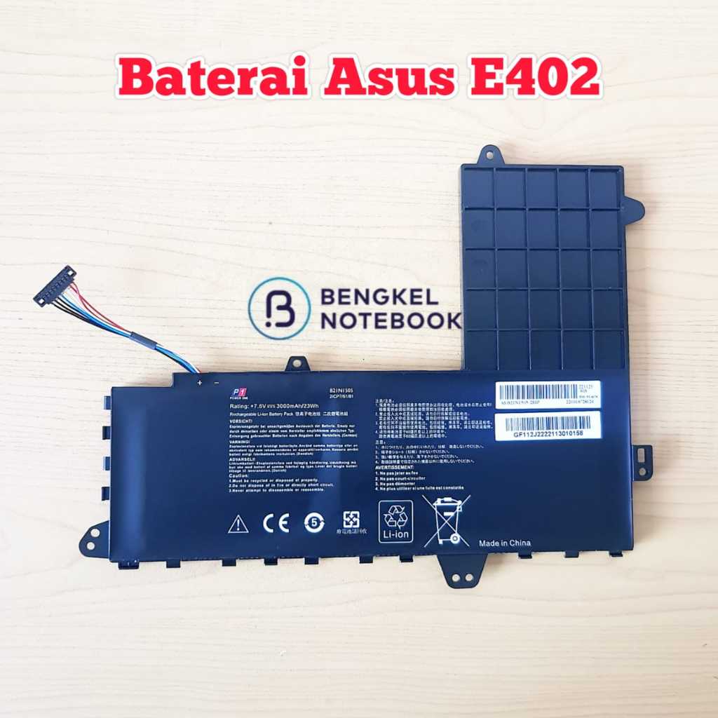 Jual Baterai Asus E402 E402Y E402M E402MA E402S E402SA B21N1505 ORIGINAL | Shopee Indonesia