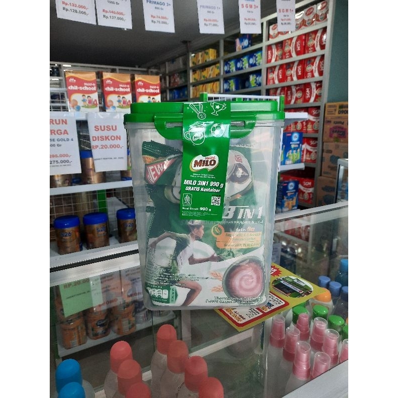 Jual BARU MILO ActivGO 3IN1 1KG, BARU MILO ActivGO COKLAT 1KG(GRATIS ...